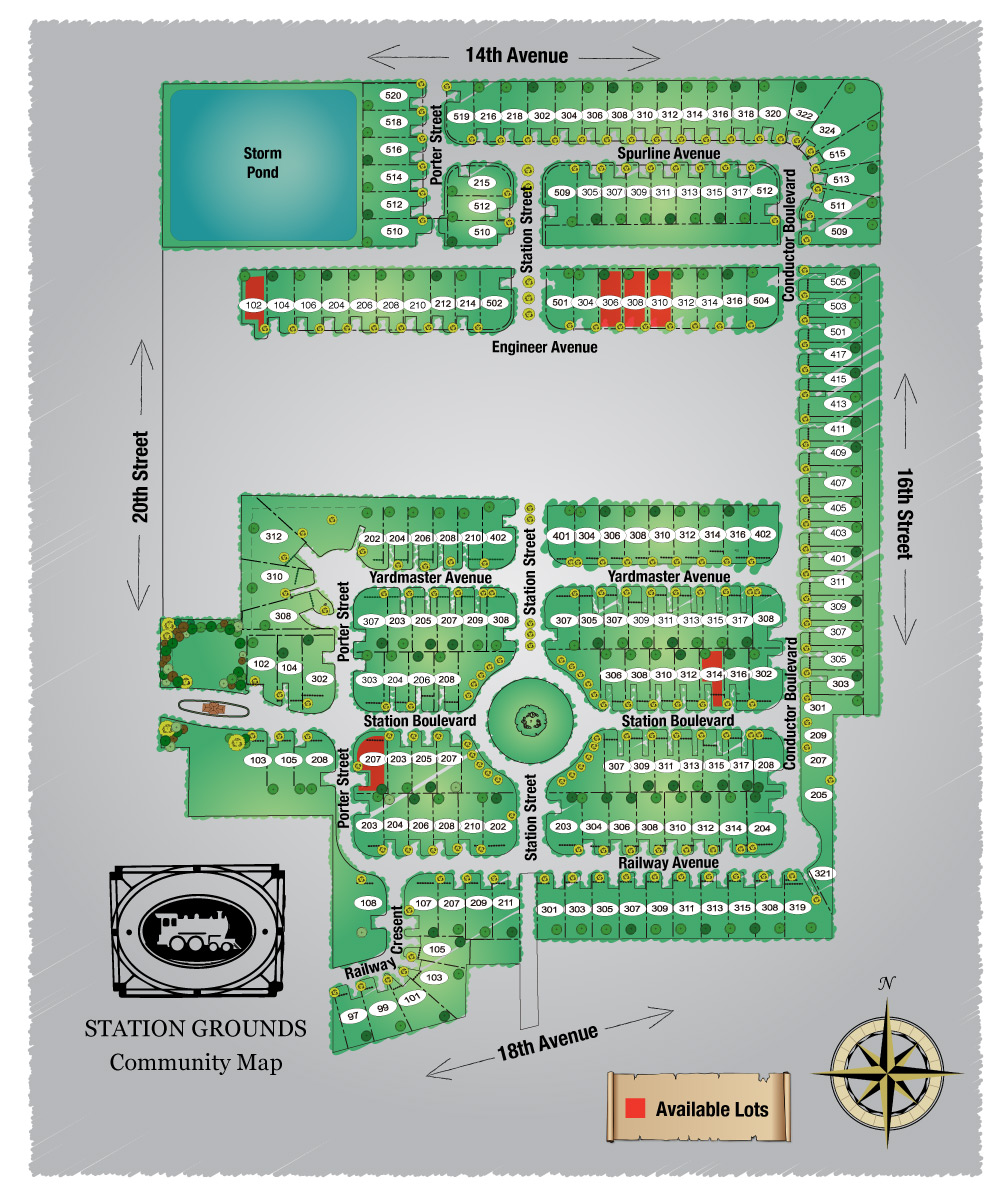 station grounds map - station grounds manufactured coaldale alberta ...