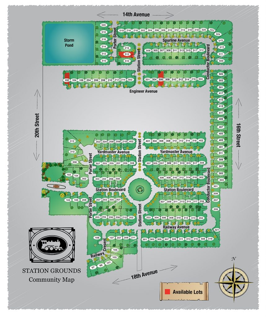 Lots - New - Station Grounds